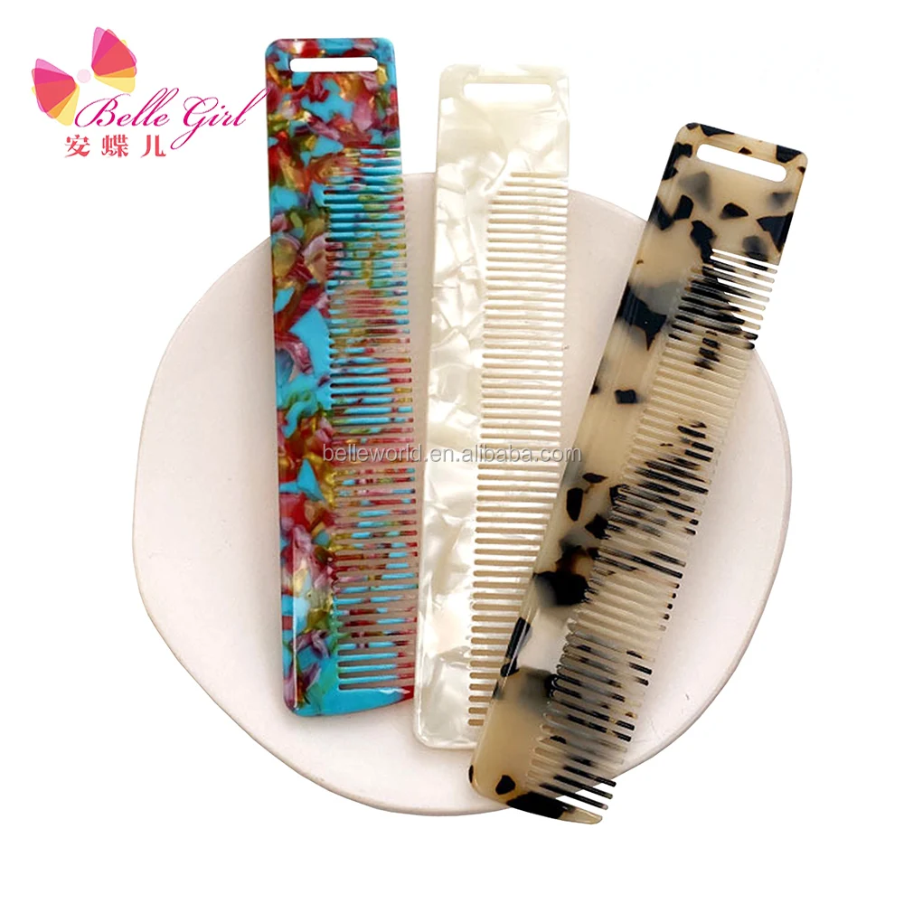 Belleworld Custom Acetate Women Hair Accessories Hair Salon 4mm Acetate ...