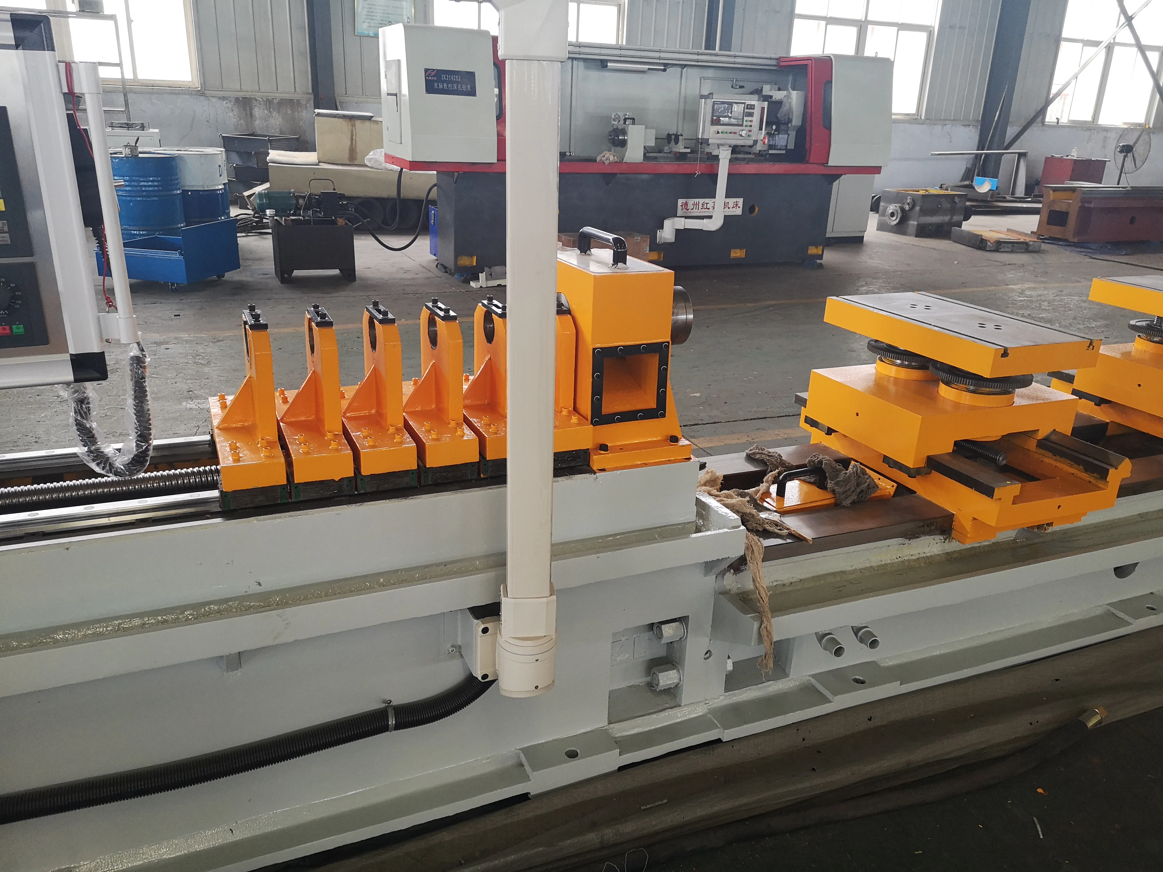 High-accuracy Deep Hole Drilling with ZK Gun Drill Machine