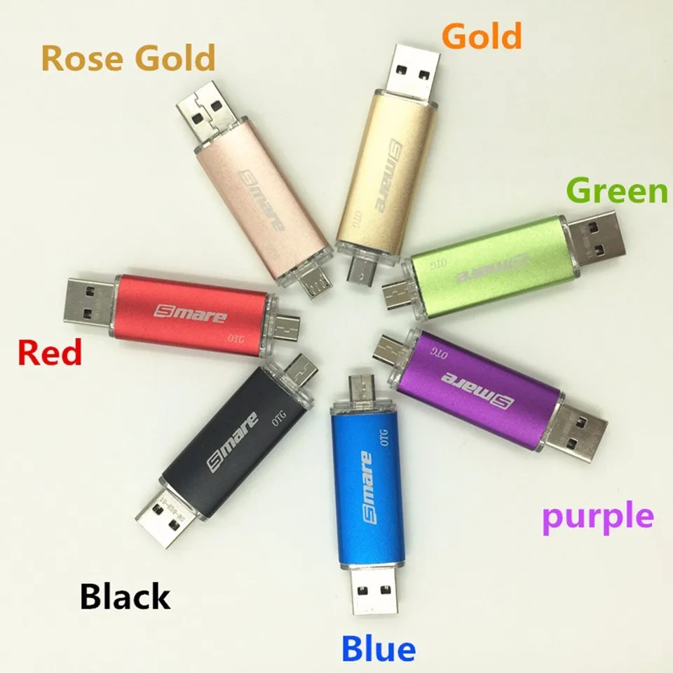 High Speed Otg Usb Flash Drive 128gb 8gb 16gb 32gb 64gb Pen Drive ...