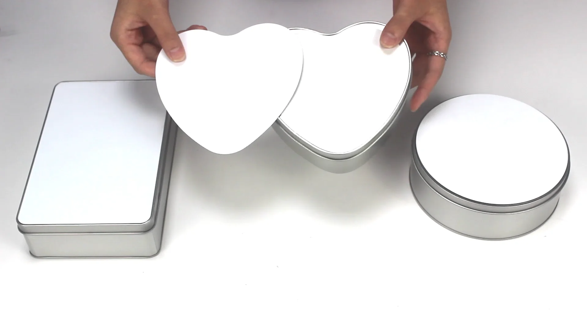 Diy Blanks Custom Sublimation Tin Cans Storage Container Candy Boxes ...