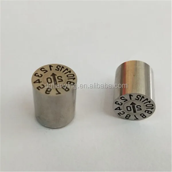 Hasco Mold Preicion Date Code Marking Insert For Plastic Injection Mold ...