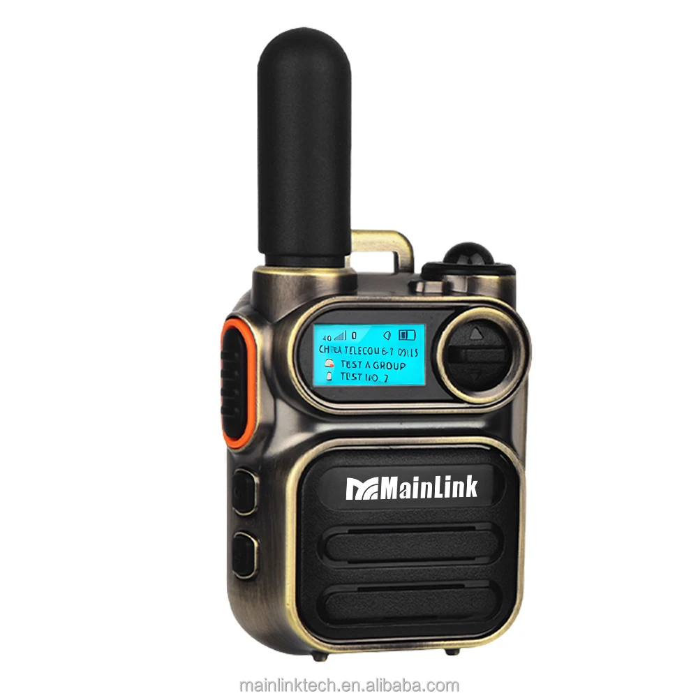 Small Global 4G POC Radio Walkie Talkie Long Range Communication Radios ...