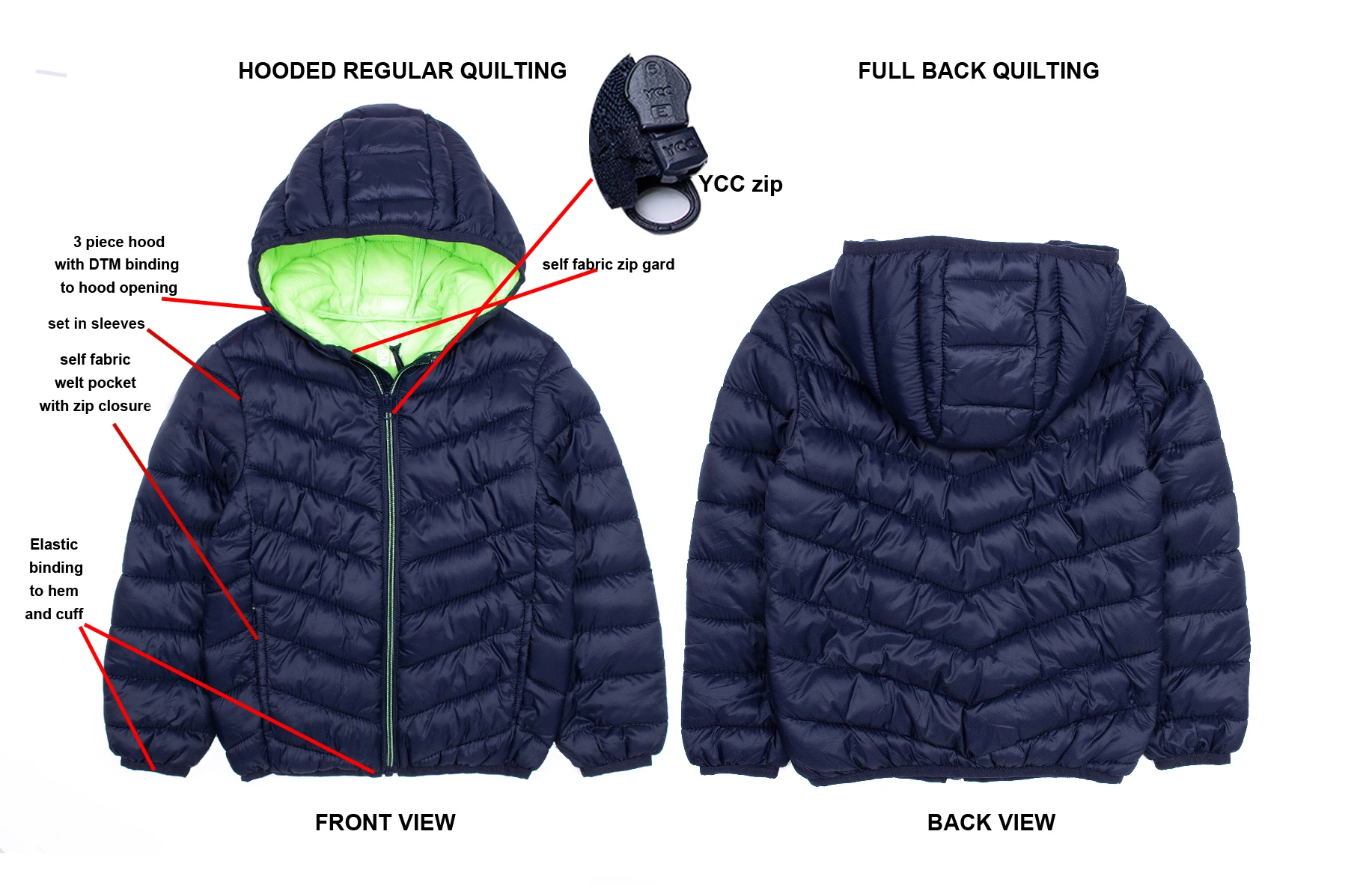 Winter Outdoor Kids Cotton Padded Jacket 5v Intelligent Control Heated ...