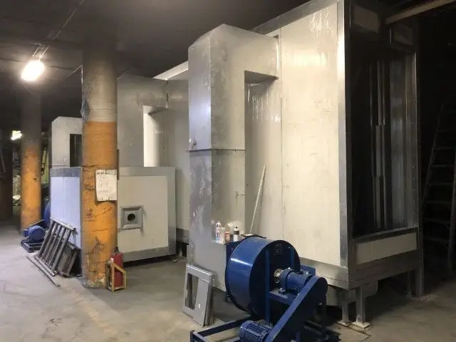Automatic Powder Coating System with Chemical Dipping