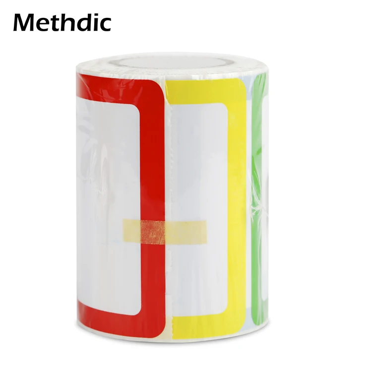 Methdic 5 Colors Adhesive Name Tags Label Stickers For Kids Cloth ...