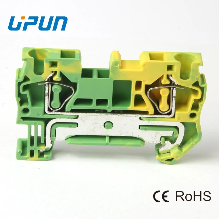 UJ5-4JD Spring Terminal Blocks - Reliable Rail Mounted Connectors