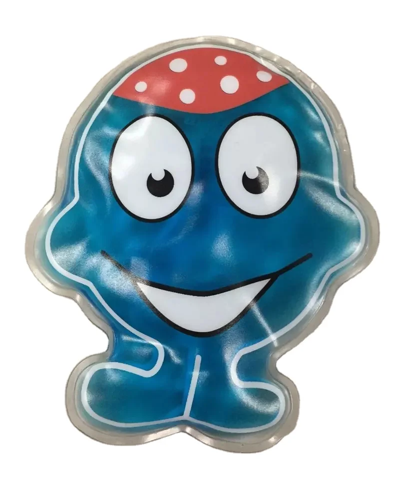 Reusable Cute Cartoon Kids Compress Cooling Ice Packs Pad Therapy ...