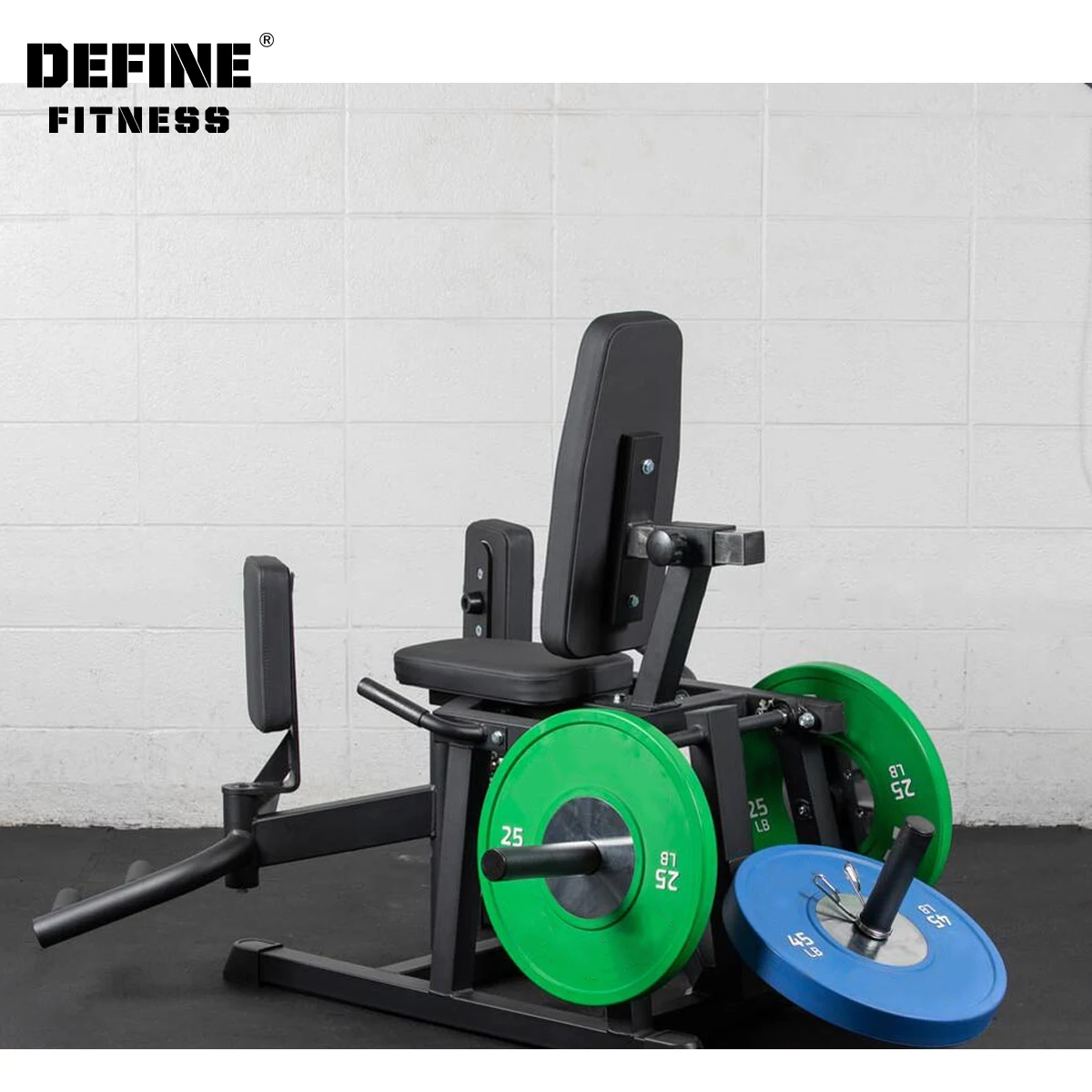 Plate-loaded Hip Abductor and Adductor Exercise Machine