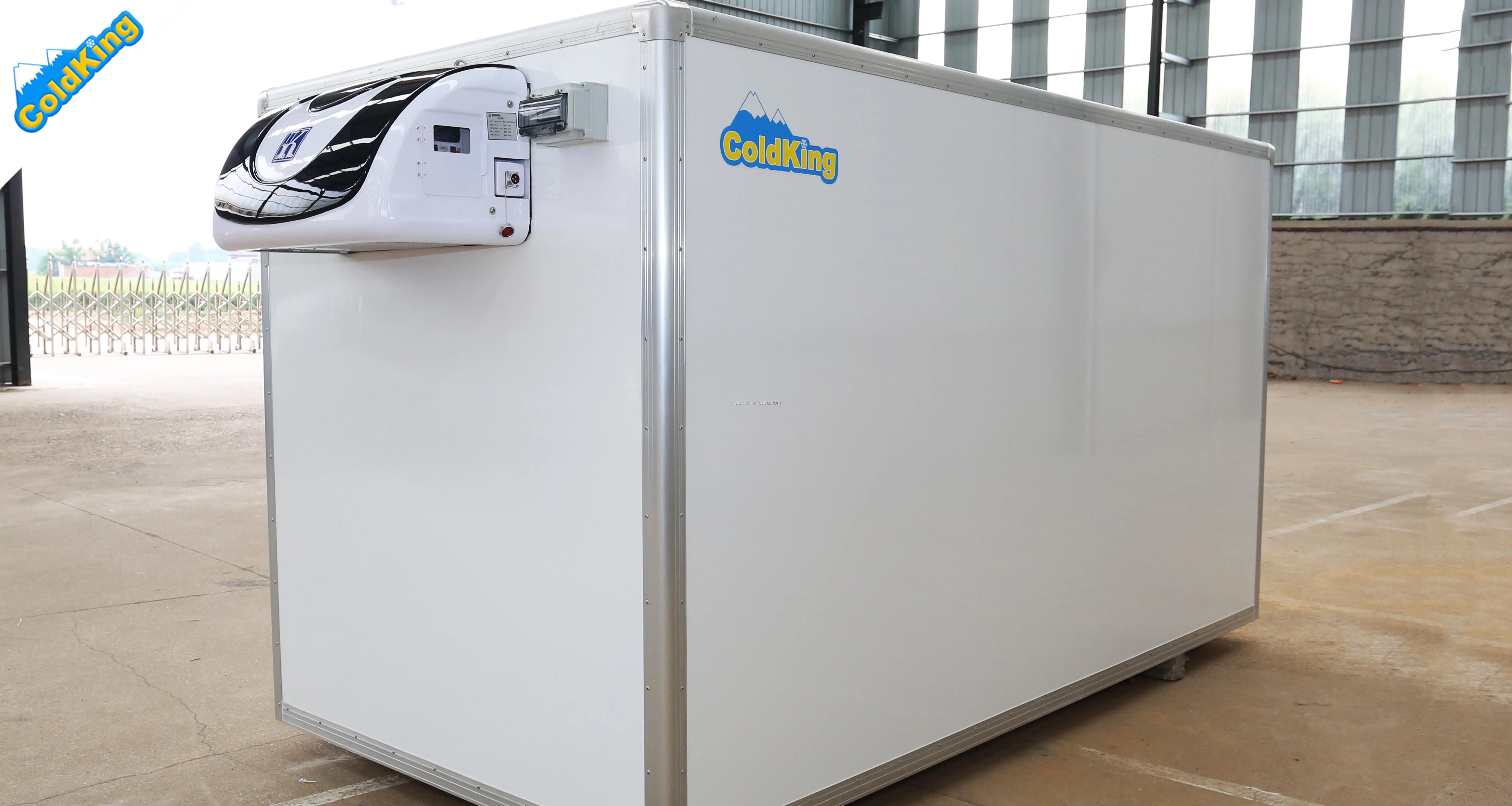 Coldking 12ft Cold Room Truck Body Box - 4 Wheels, 2 Axles