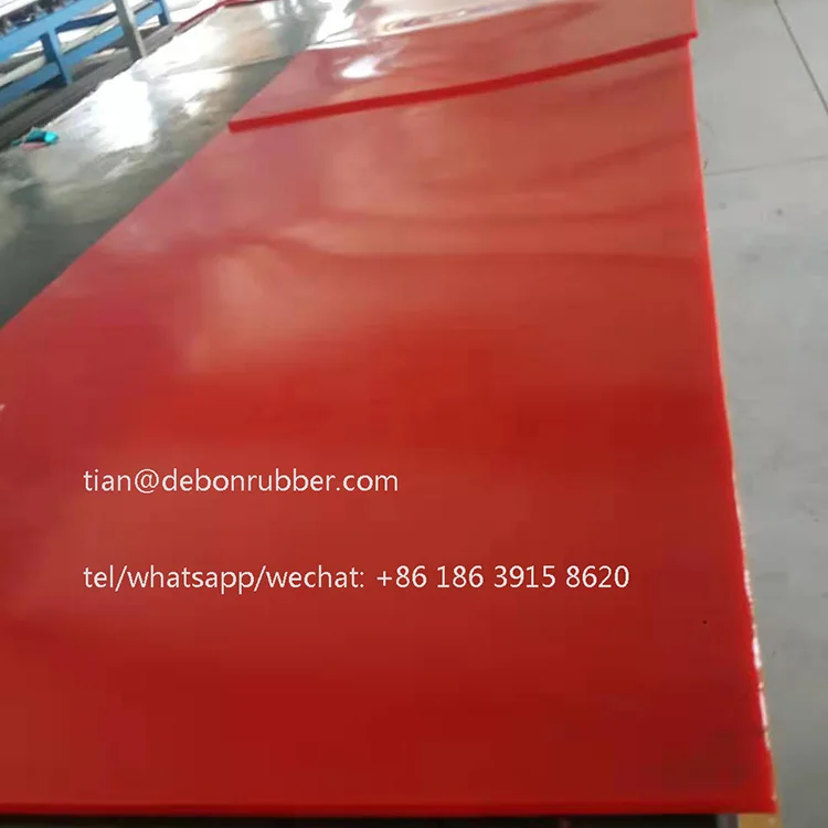 Duro Shore 80a 90a Polyurethane Lining Sheets for Mining