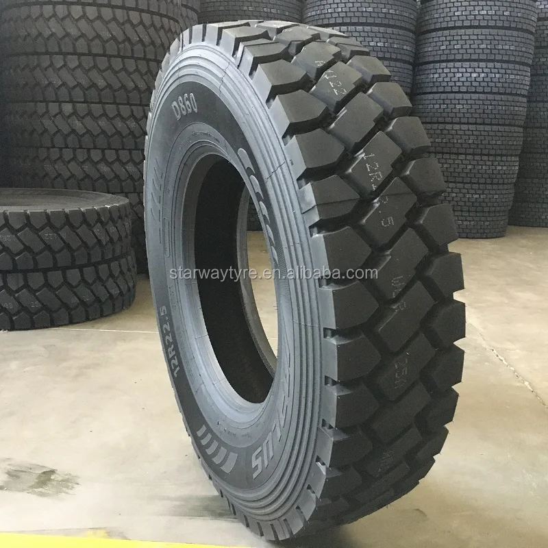 Block Lug Traction Wheel Off Road Mining Construction Truck Tyre 295 ...