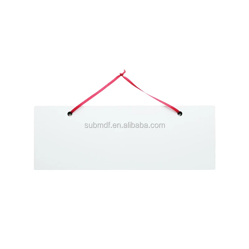 Wooden Craft Mdf Blanks Sublimation Wood Home Signs For Door Hanging ...