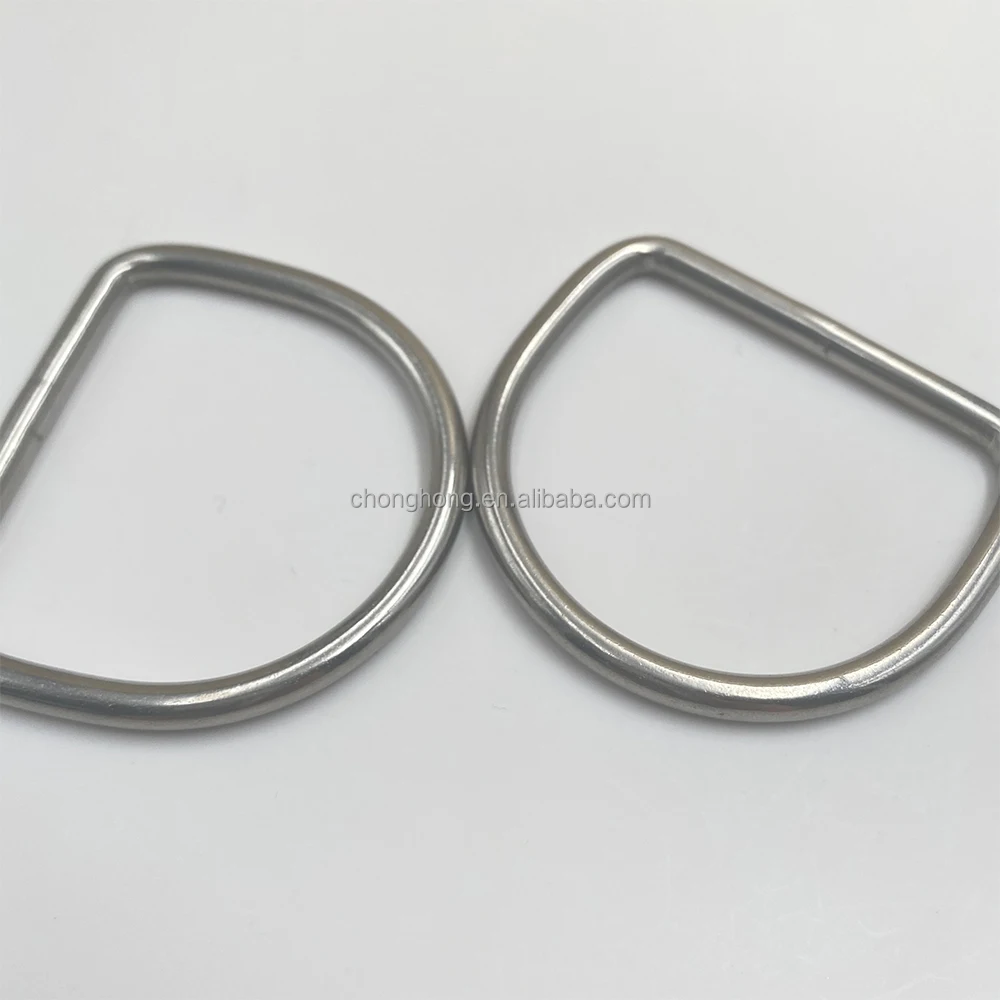 Stainless Steel Welded D Rings - 5mm x 50mm - OEM Available | Wholesale