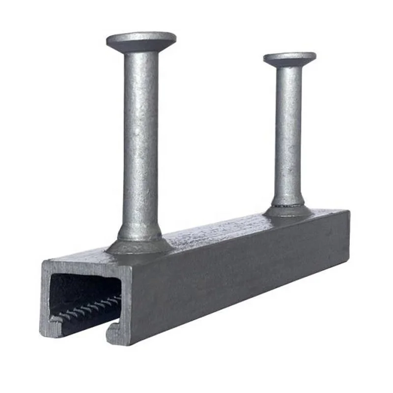 Hot Dip Galvanized C Channel Cast Metal Building Materials Slotted ...