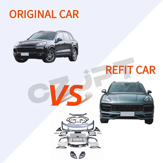 Auto Parts Front Bumper 958 Retrofit to 9Y0 Body Kit for porsche ...