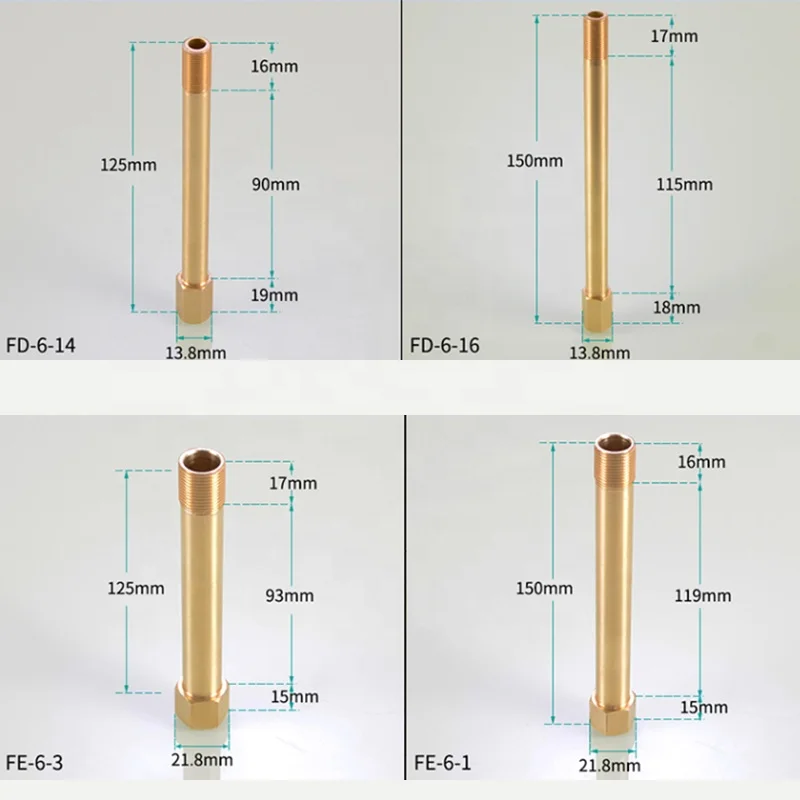 Brass Pneumatic Pipe Fitting And Automatic Brass Thread Extension ...