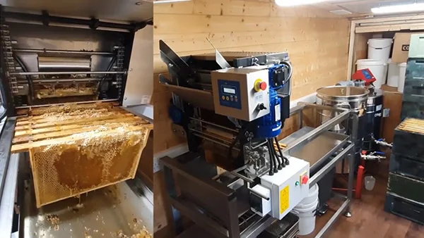 Beekeeping Equipment - Automatic Honey Frame Uncapping Machine