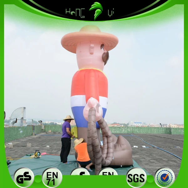 Tall Inflatable Cowboy Costume - High Quality & Competitive