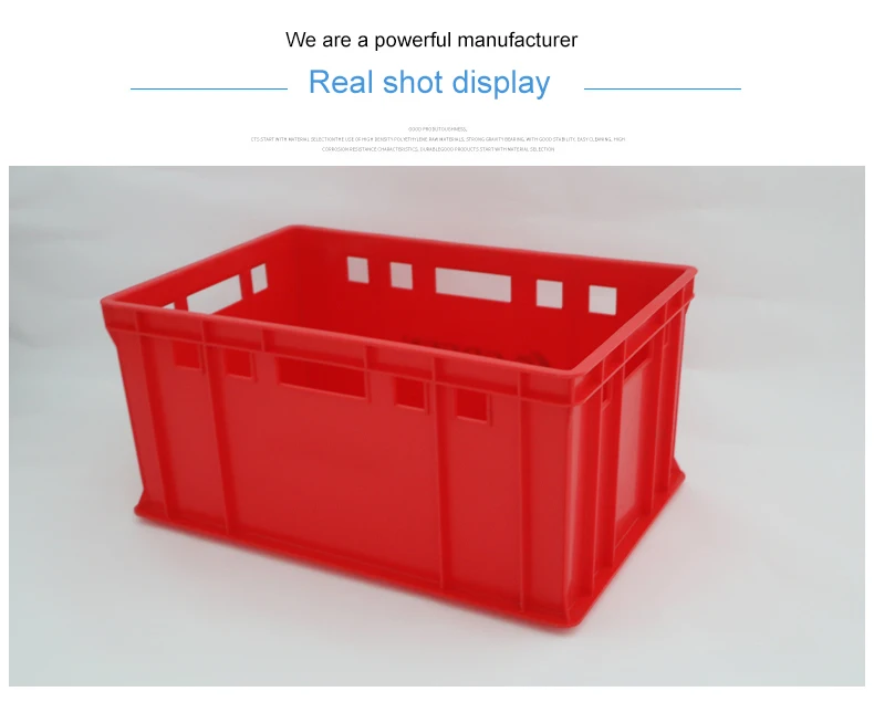 Shop Our Factory Sale of Plastic Meat Crates - Stackable & Durable