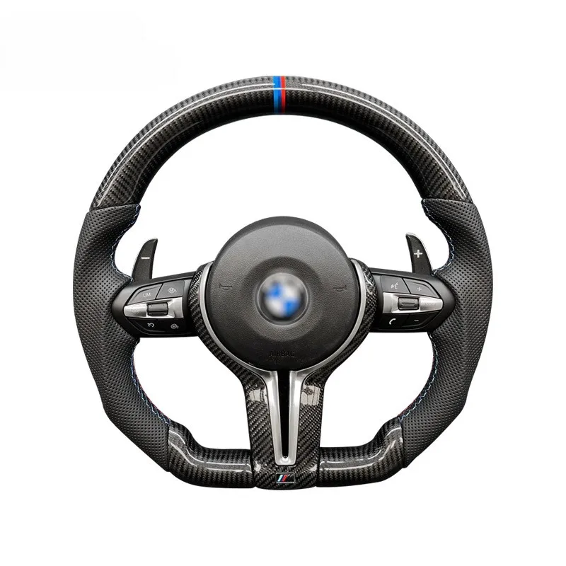 BMW F Chassis Carbon Fiber Thong Steering Wheel Upgrade