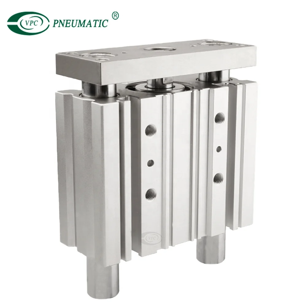 Mgpm Three Shaft Pneumatic Guide Cylinder - Buy Mgpm Guide Cylinder ...