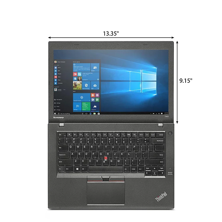 1 Thinkpad T450 Laptop Intel Core I5-5th 8gb 128gb Ssd 14.1 Inch Cheap ...
