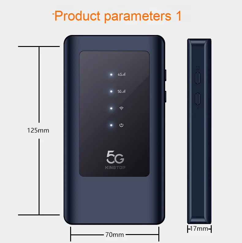 Android Smart Portable MIFI SIM Card 5G High-Speed Router