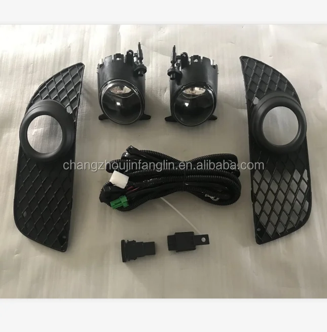 Car Body Kit /auto Parts Fog Lamp +fog Lamp Cover Sets For Lancer 2003 ...