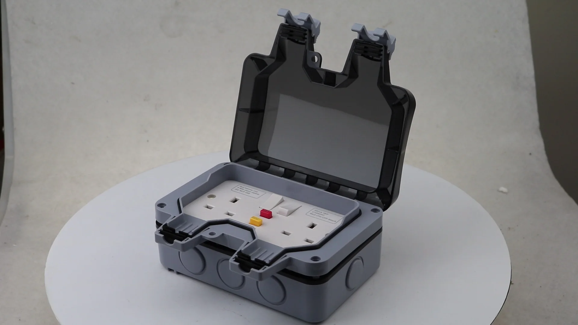 Ip65 13a Weatherproof Socket Outlets With Button Lamp - Buy Electrical ...