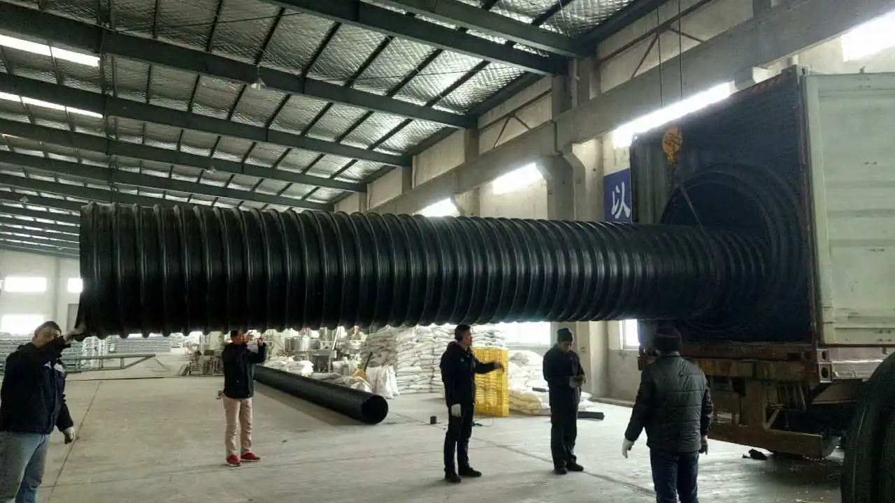 HDPE Double-Wall Corrugated Bellow Drainage Pipe - 50yr Life