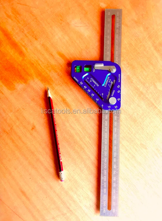Carpentry Multi-Function Measuring Tool Angle Ruler Accurate Angle ...
