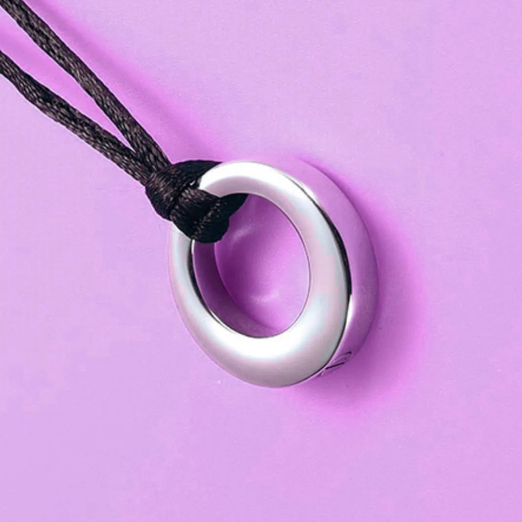 Stainless Steel Circle of Life Cremation Urn Pendant Eternity ...