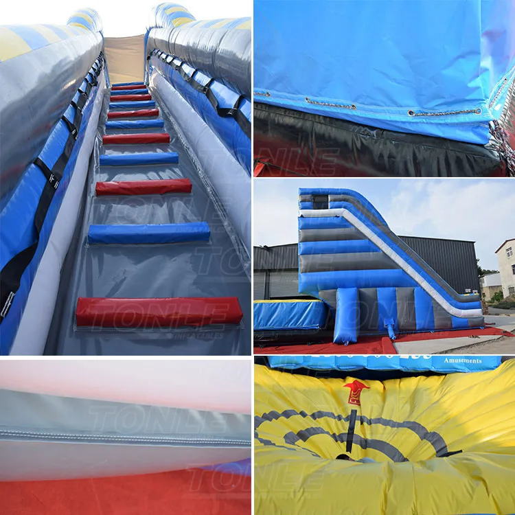 Free Fall Drop Stunt Bag Jump Construction/ Inflatable Zero Shock Stunt ...