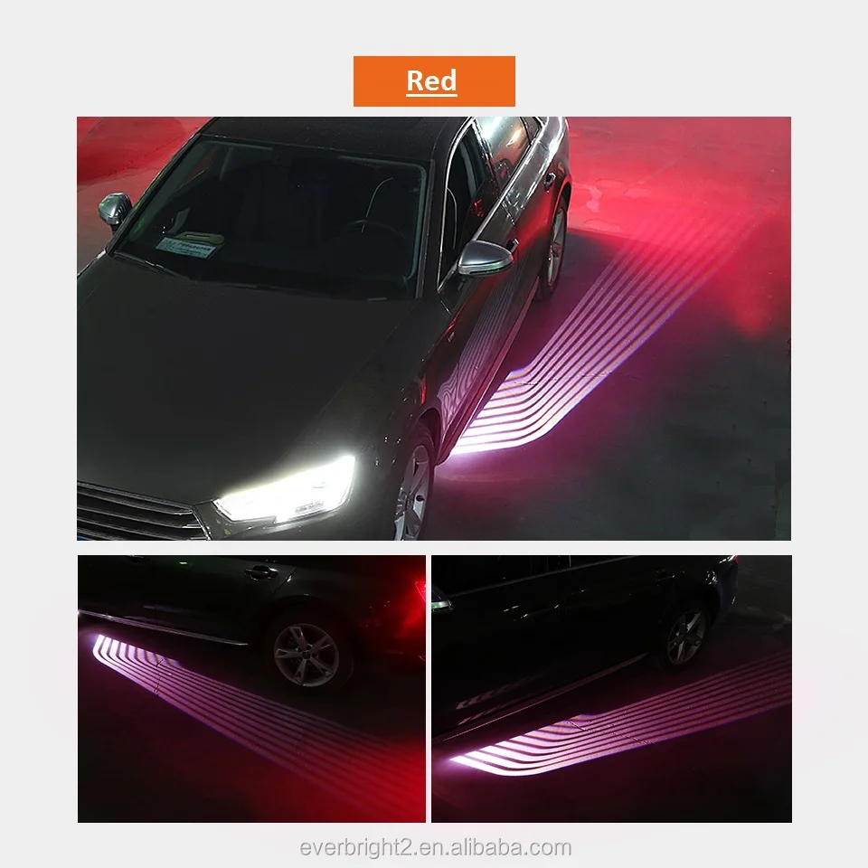 Universal Led Angel Wings Car Welcome Light Shadow Courtesy Light ...