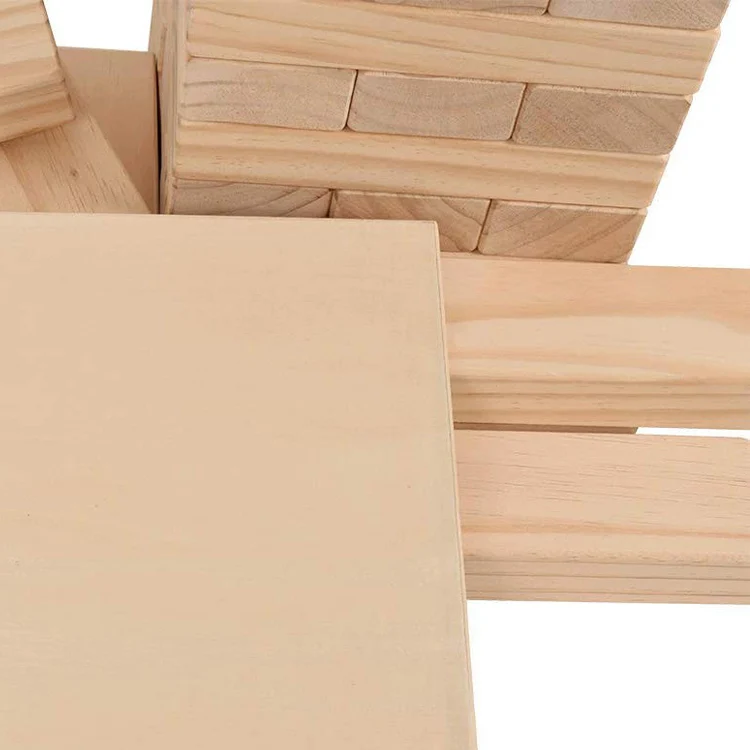 Custom Numbers Giant Outdoor Building Wood Blocks Stacking Game With ...