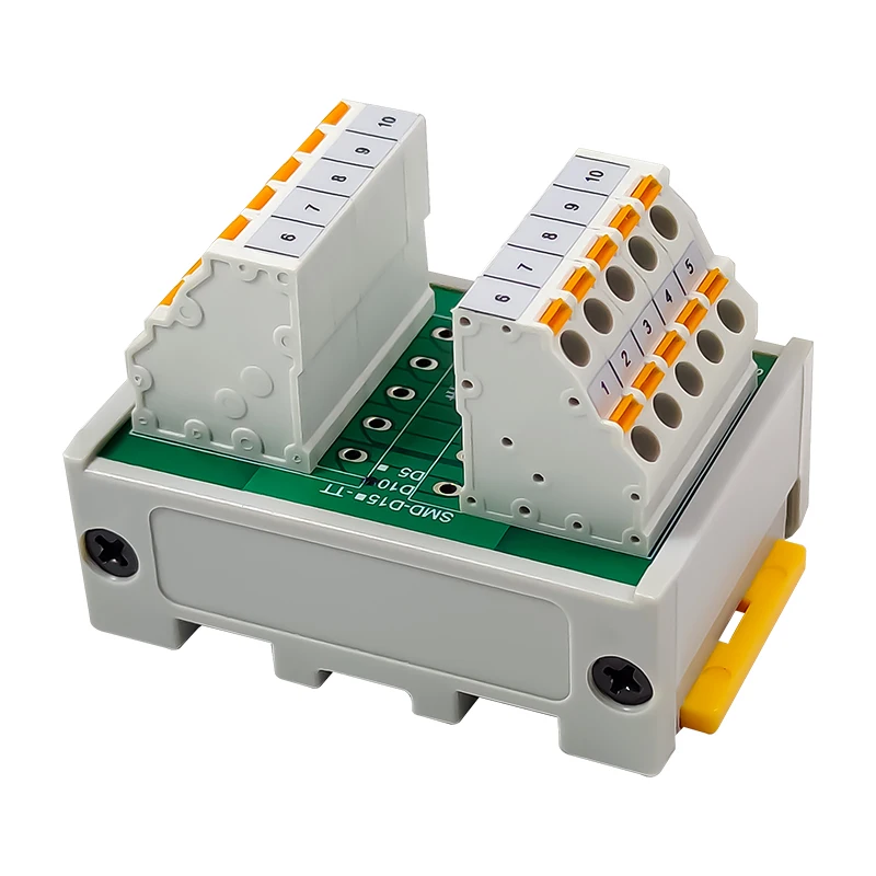 10 Channel 24vdc Direct Insertion Terminal Block. - Buy Terminal Block ...