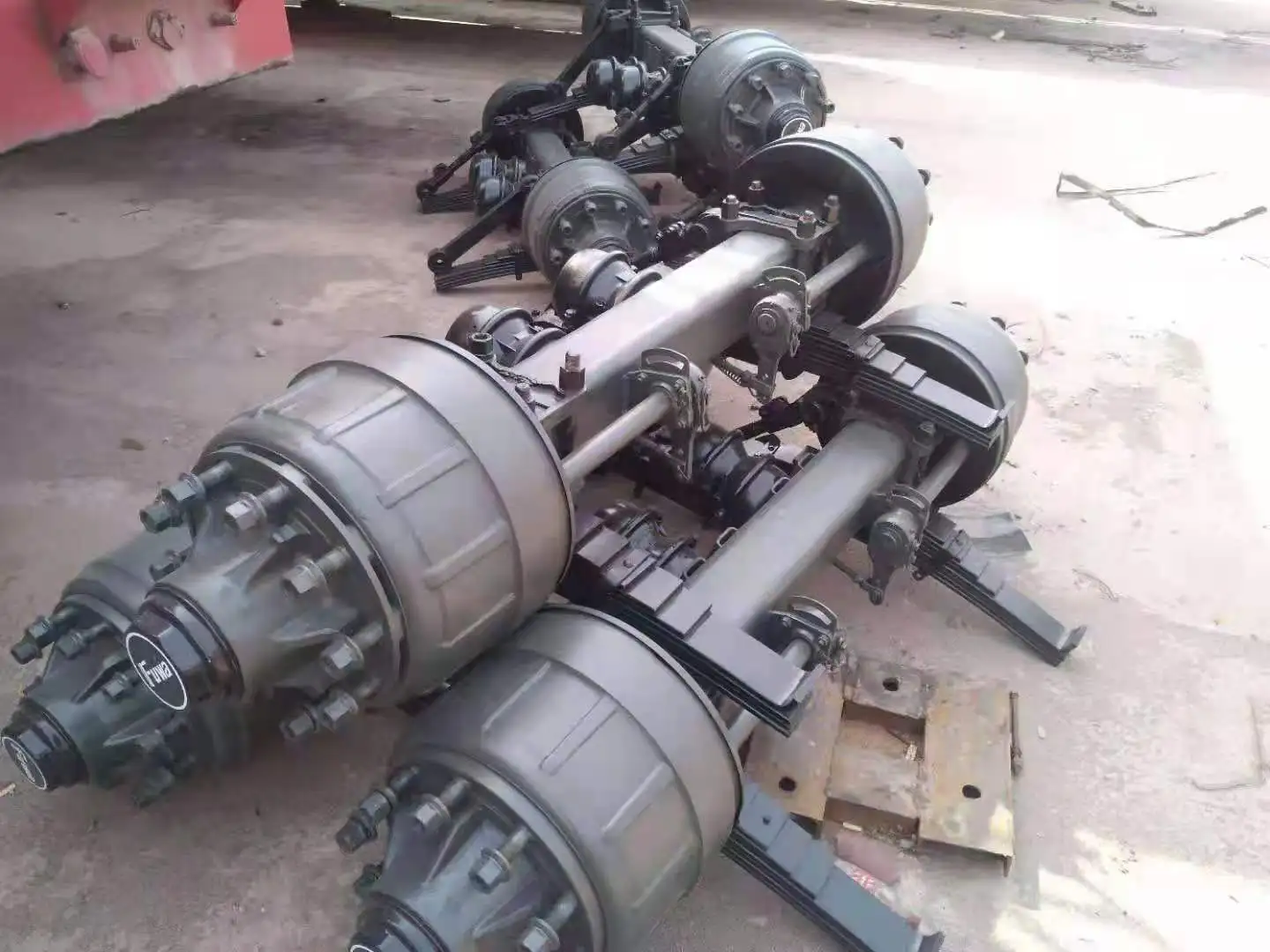 Refurbished Trailer Truck Axles - Heavy Duty for Export