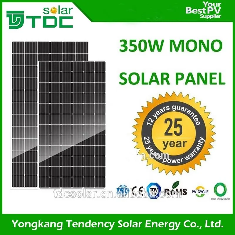 New Design Photovoltaic Panel 12v 18v 24v Mono Crystalline 300w 310 330 ...