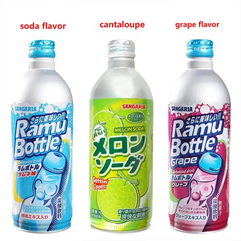Japan 500MLsoft Drink Carbonated Drinks Soda Water Aerated Water ...