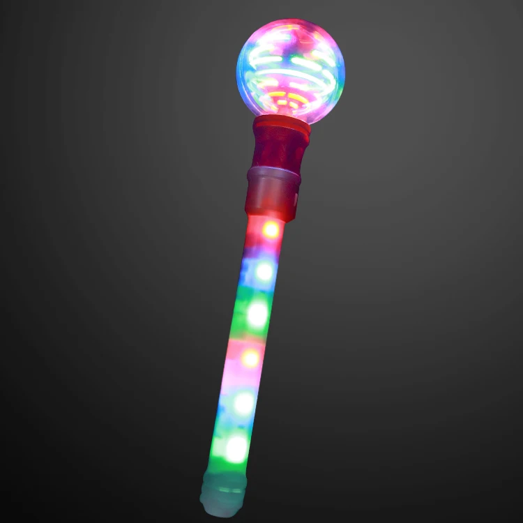 Spinning Magic Ball Wand - Fun LED Toy for Kids & Events