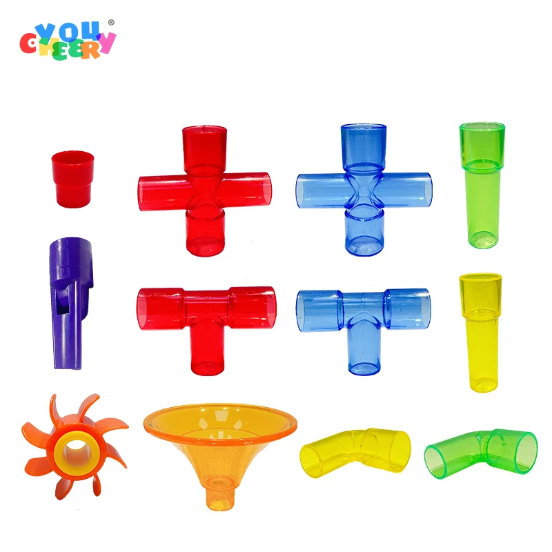 2024 New Diy Creative Toy Model Plastic Pipe Block Set Montessori ...