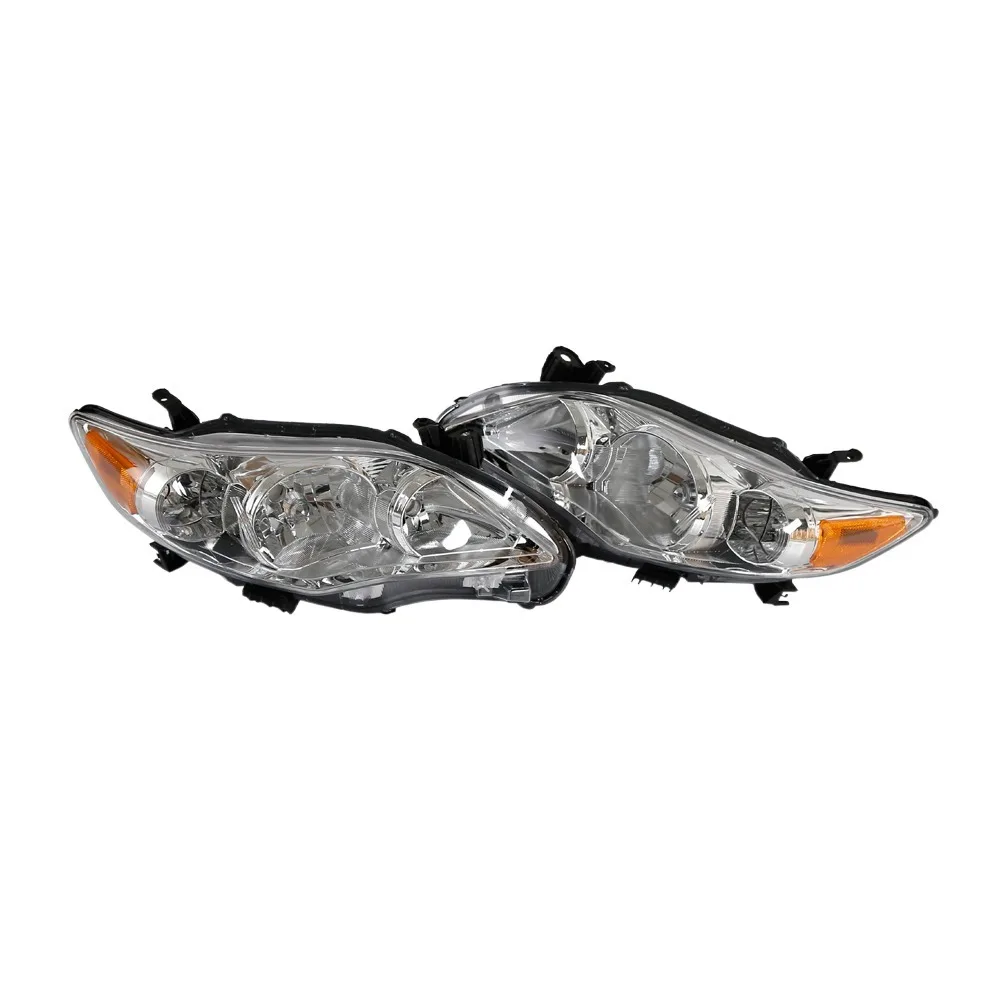Chrome Housing Headlight Headlamp For Toyota Corolla 2011-2013 Usa ...