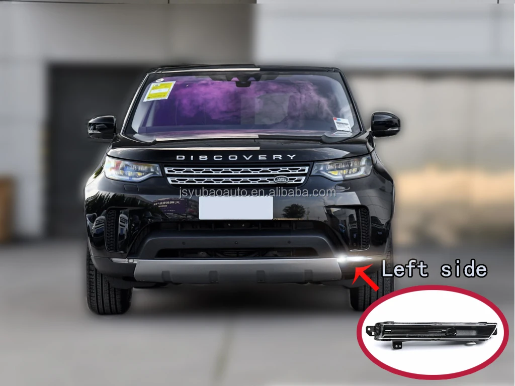 1pair New High Quality Oe Fog Light Led Daytime Running Light Black ...