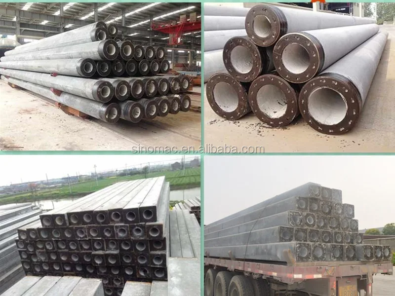 Centrifugal Spinning Pole Machine - Efficient Concrete Piles