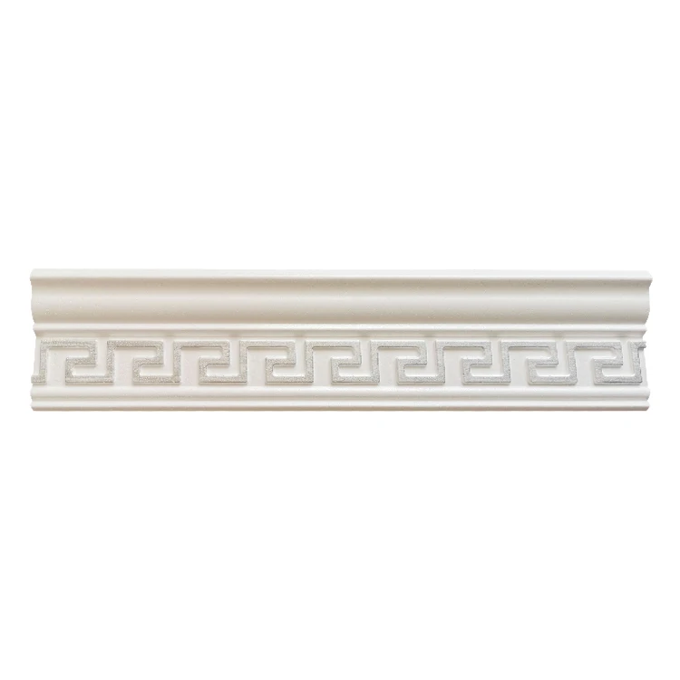 Modern Flower EPS Material Baseboard & Crown Molding