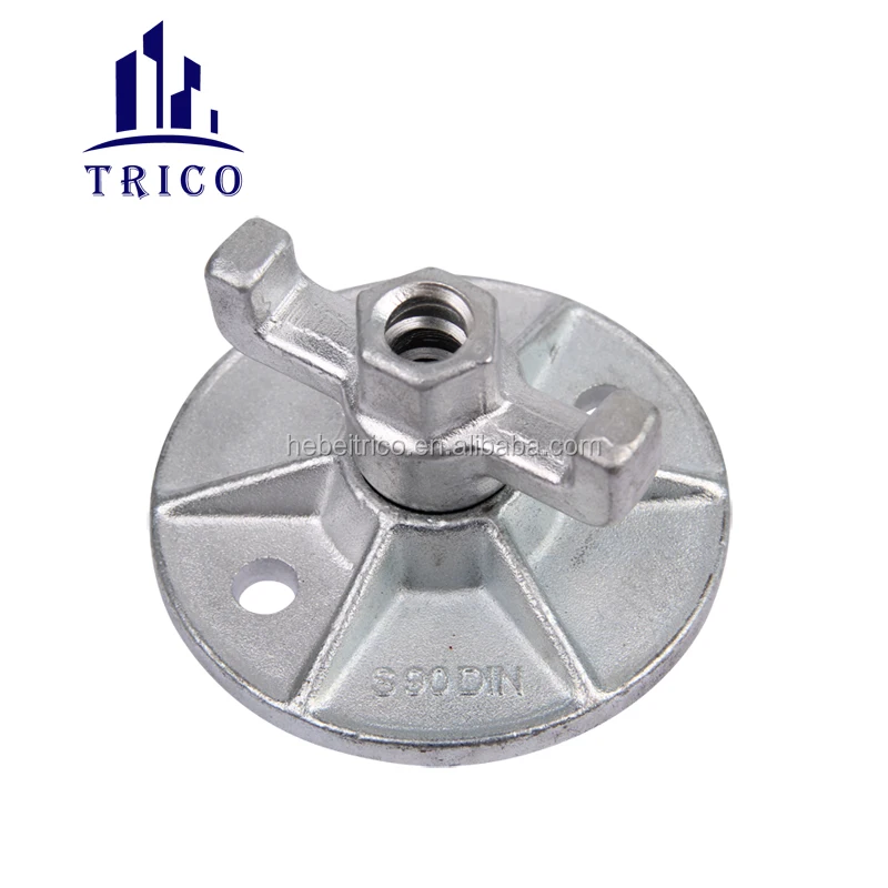 TRICO Formwork Accessories - Durable Forged Steel Wing Nut Plate