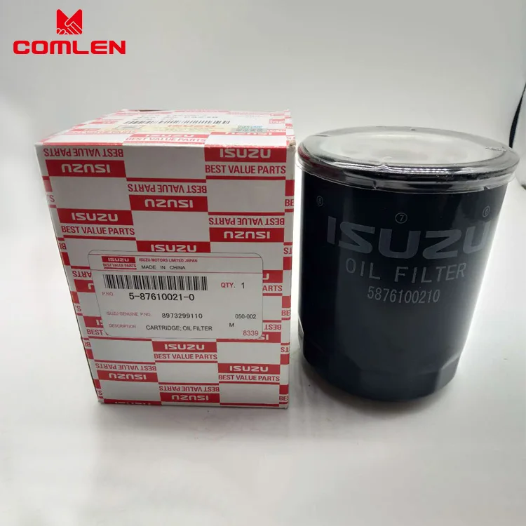 Nkr Tfr 4kh1 4jb1t 5-87610021-0 8-97329911-0 Oil Filter For Isuzu - Buy ...