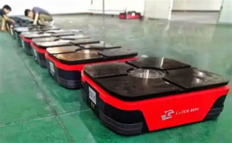 Qr Code Jack-up Agv Advanced Electronic Machinery With Qr Code Scanning ...