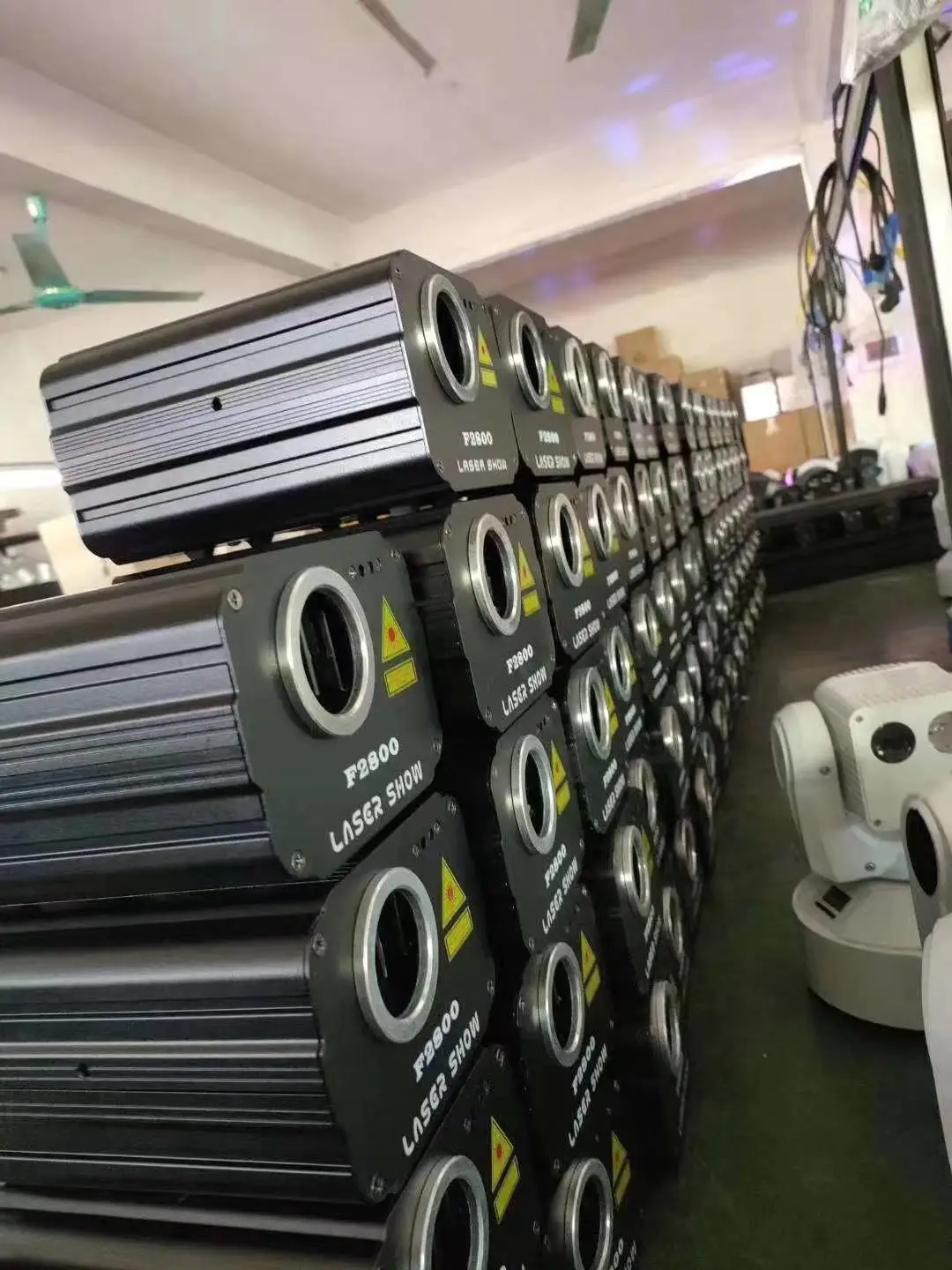 40W RGB Outdoor Sky Beam Laser Logo Text Projector Light