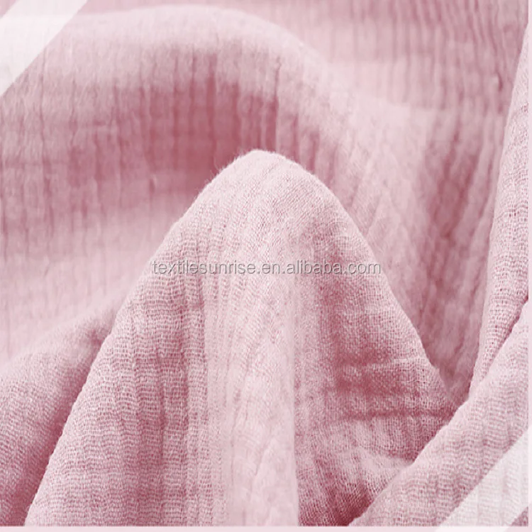 100% Combed Cotton Baby Diapers Muslin Fabric - Soft & Durable